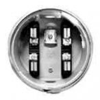 Round Meter Socket, 4 Terminal - Vision Metering